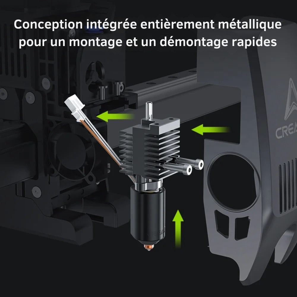 Creality - Hi - Kit Tête de Chauffe en céramique avec Buse (Ceramic He ...